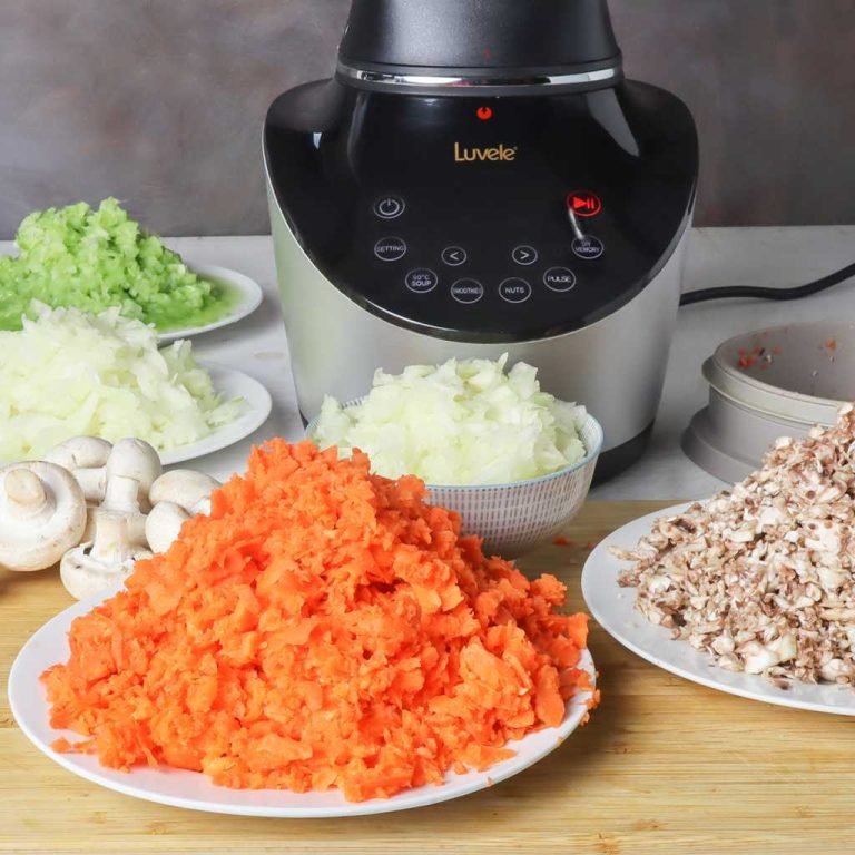 How To Chop Vegetables With Food Processor For Perfect Results ...